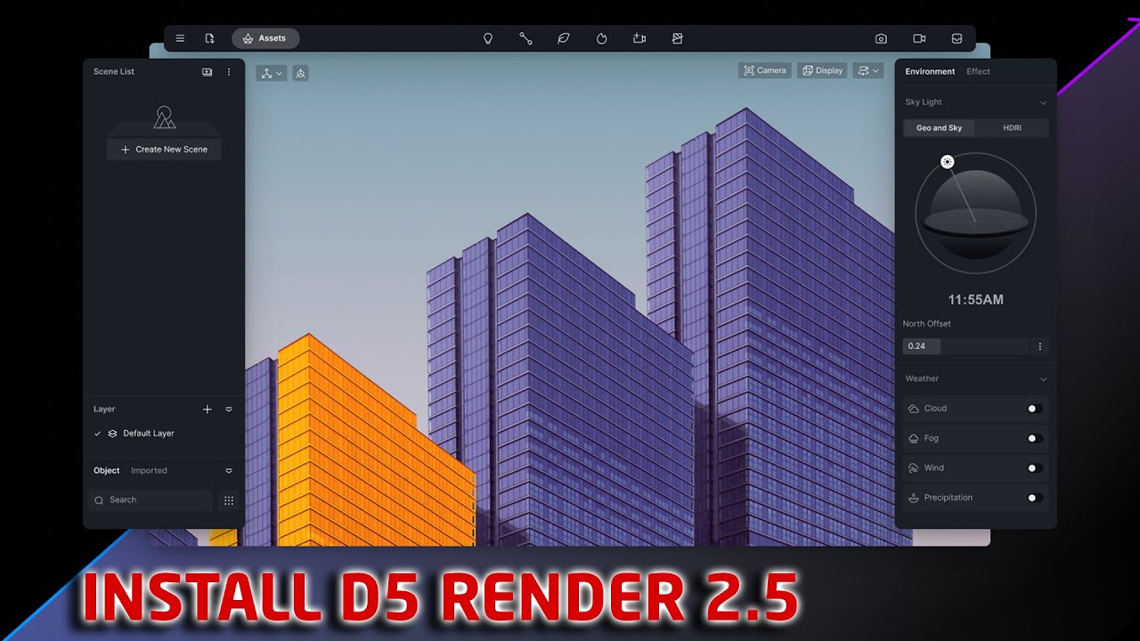 How To Install D5 Render 2.5 - YouTube
