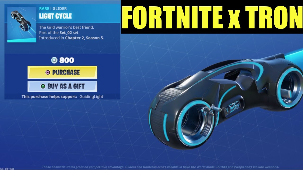 Fortnite x Tron - Fortnite item shop 2/11/21 - YouTube