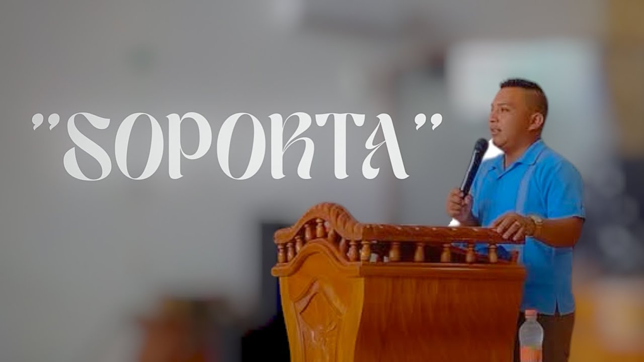 SOPORTA LA PRUEBA - EVANGELISTA CARLOS MONTEJO - YouTube