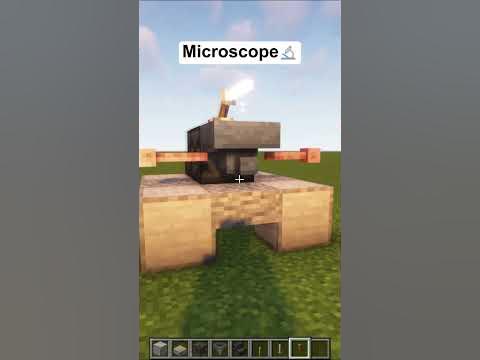 Minecraft: Microscope | #shorts - YouTube