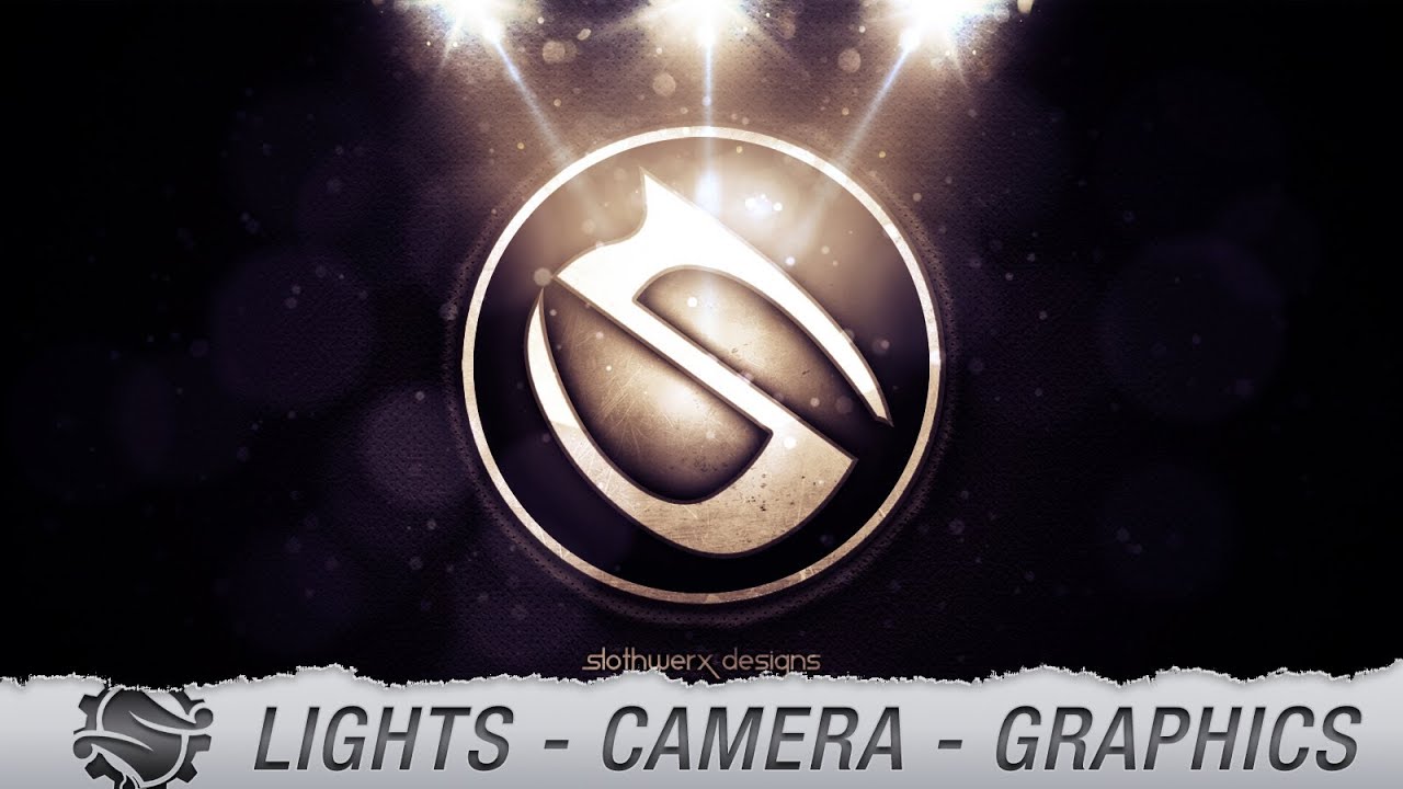 Speed Art - Lights, Camera, GFX! - Slothwerx Designs - YouTube