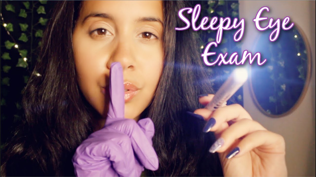 ASMR Doctor Checks your Eyes then Puts you to Sleep 😴🩺 (doctor roleplay ...