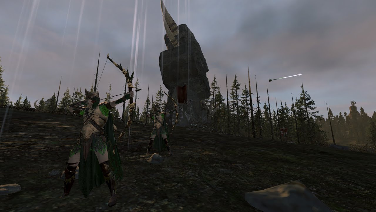 Total War Warhammer: Dual Waystalker - Wood Elves Vs Vampire Counts ...