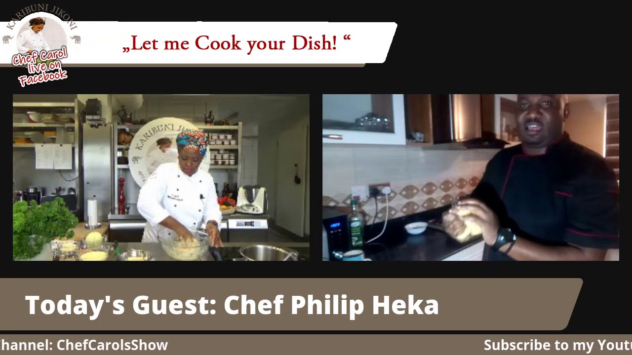 Let me Cook your Dish with Chef Philip Heka - YouTube