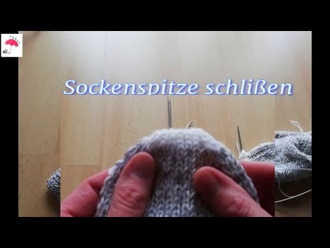 Sockenspitze, sicher, einfach und sehr ergonimisch! - YouTube