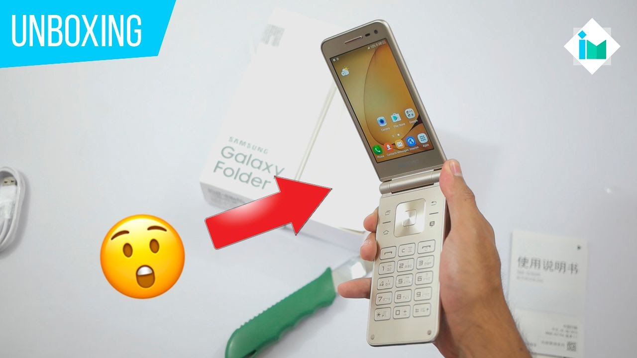 Samsung Galaxy Folder 2 - Unboxing en español - YouTube
