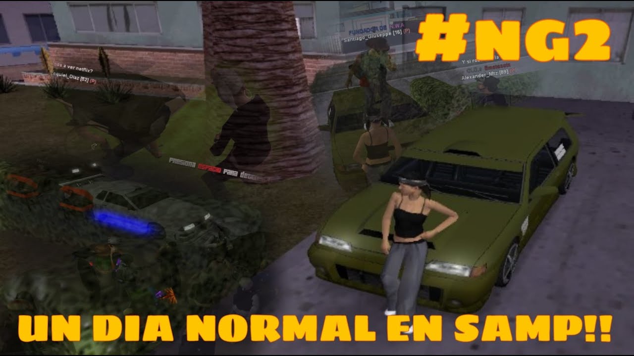 UN DIA NORMAL EN SAMP (NEWGAMERS - NG2) - YouTube