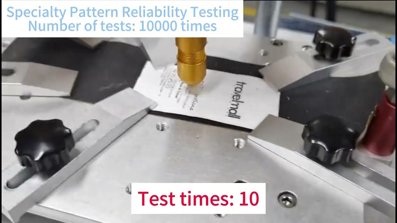 Special pattern reliability test - YouTube