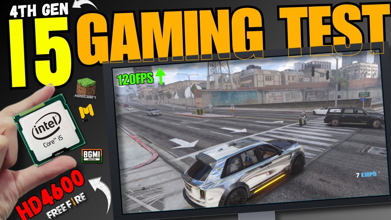 GAMING Test On i5 4590 With INTEL HD 4600 Graphics | i5 4th gen | hd ...