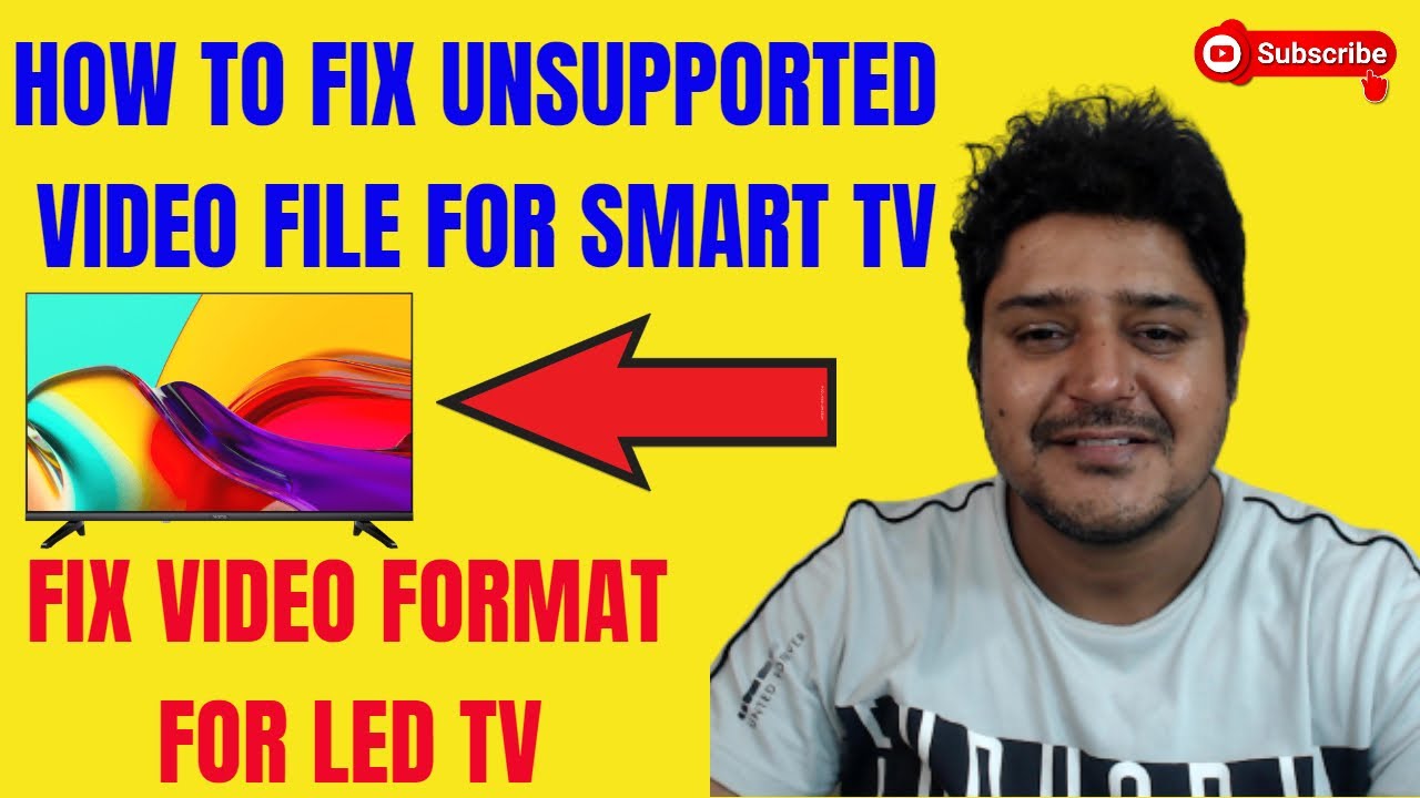 How To Fix Unsupported File Format On Led Tv Convert Audio video And how-to-fix-unsupported-file-format-on-led-tv-convert-audio-video-and