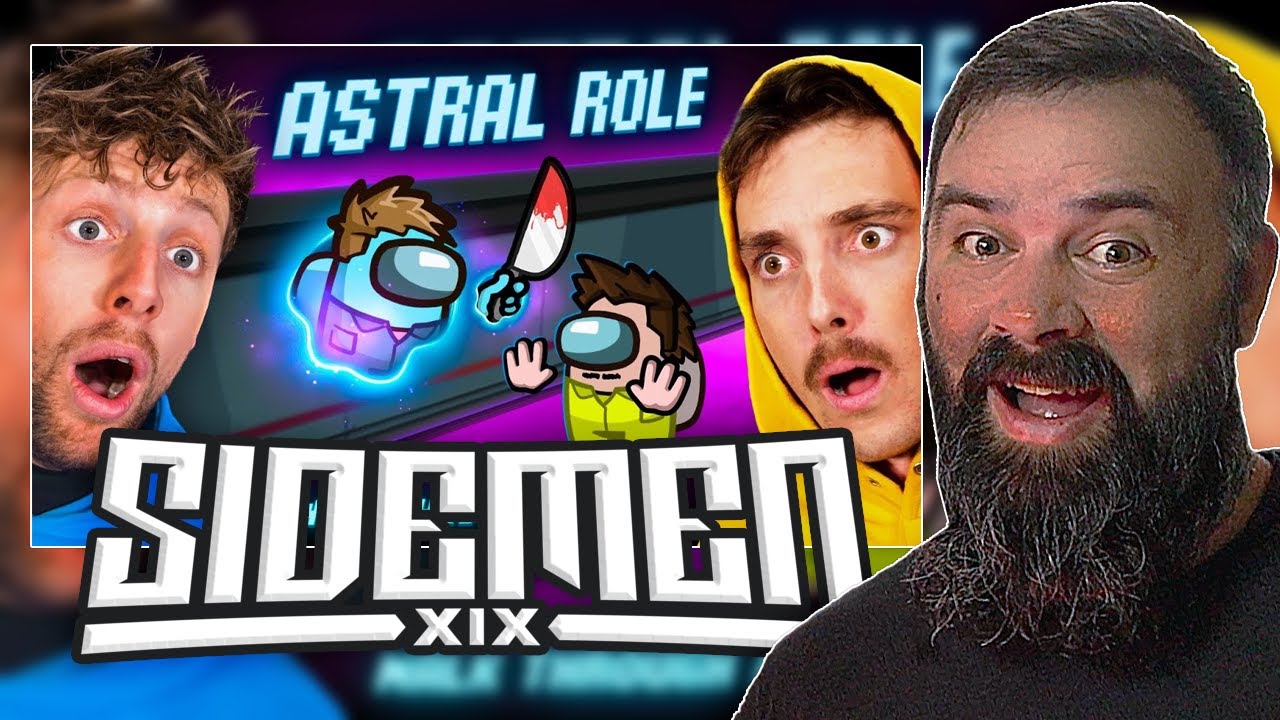 SIDEMEN AMONG US BUT THE IMPOSTOR CAN WALK THROUGH WALLS (Reaction ...