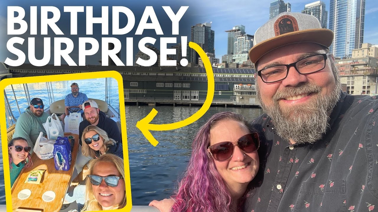 Seattle Birthday Surprise! Boat Ride, Waterfront, Pioneer Square ...