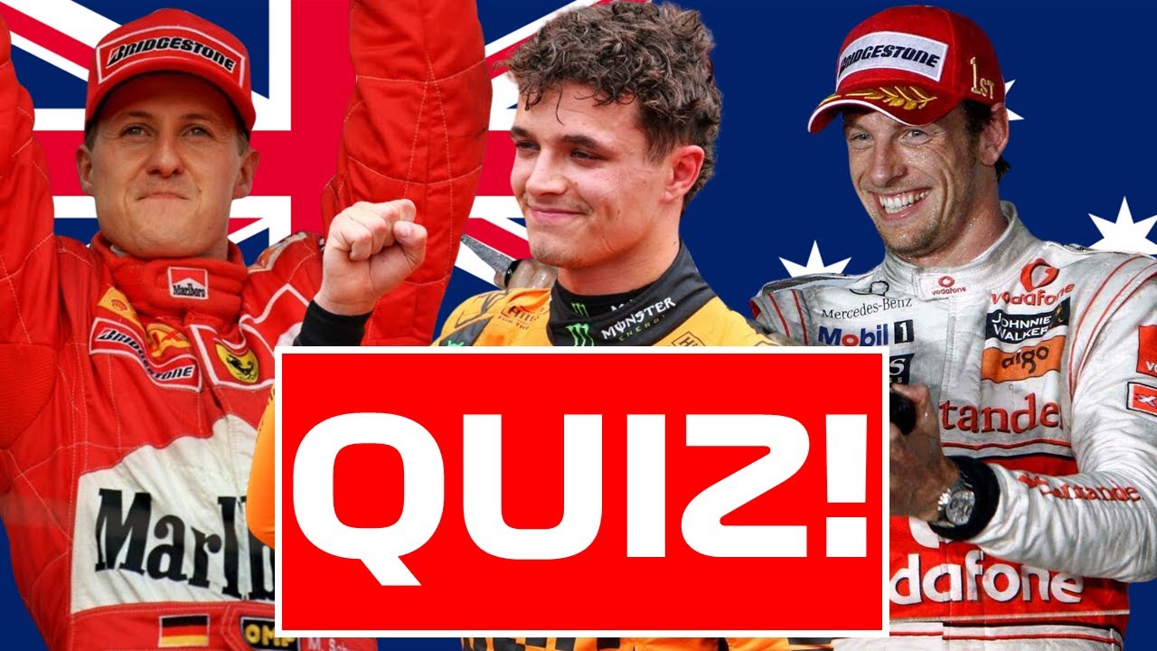 Ultimate F1 Australian Grand Prix Quiz! | F1 Quiz! - YouTube
