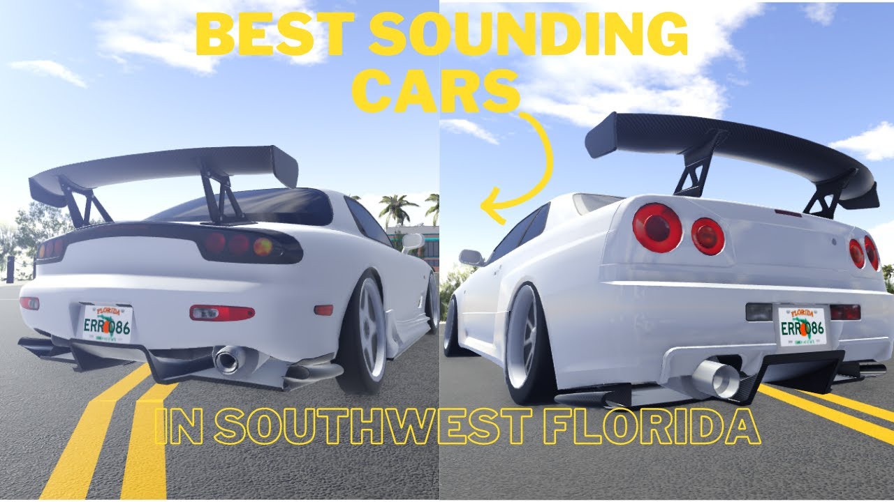 TOP 3 BEST SOUNDING CARS IN SOUTHWEST FLORIDA! l ROBLOX - YouTube