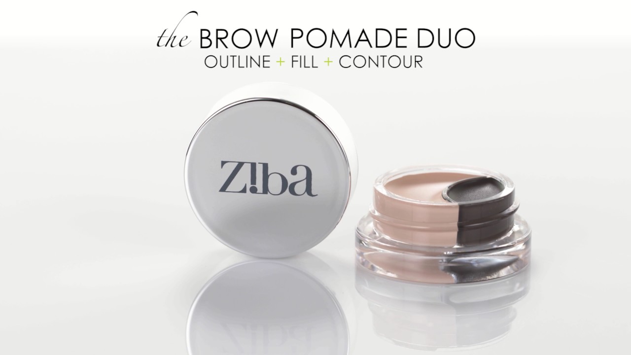 The Brow Pomade Duo by Ziba Beauty - YouTube
