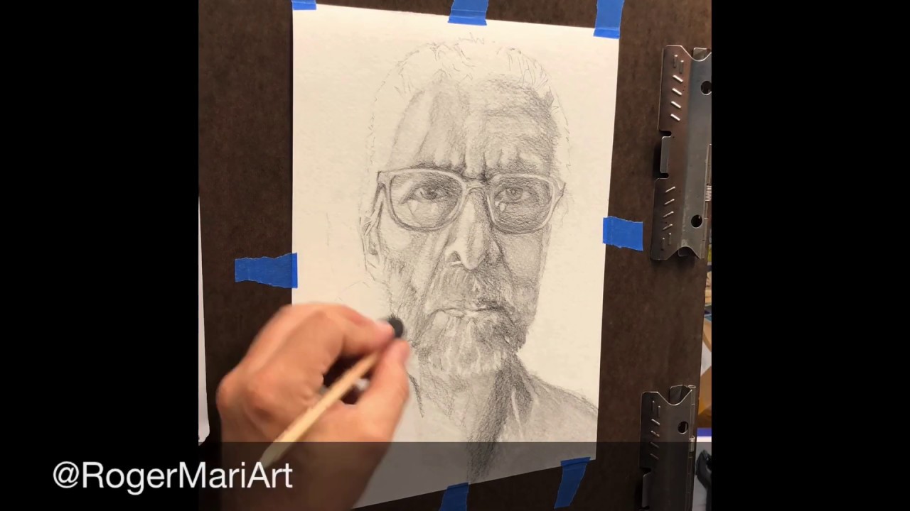 Retratando a un artista Danilo Esteves por Roger Mari - YouTube