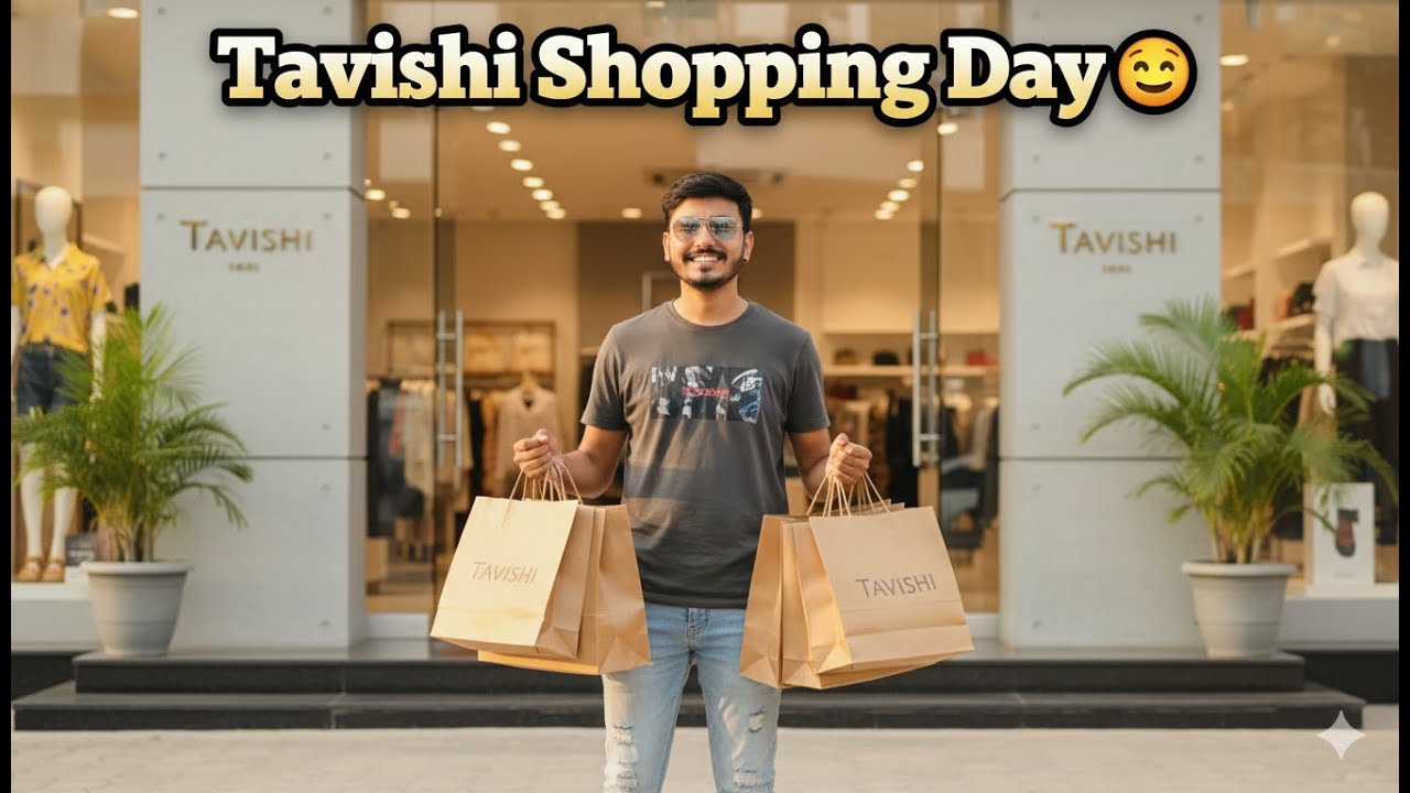 Aaj Thodi Shopping Tavishi Mein 🛍 | Casual Style + Fun Vlog 😎 - YouTube
