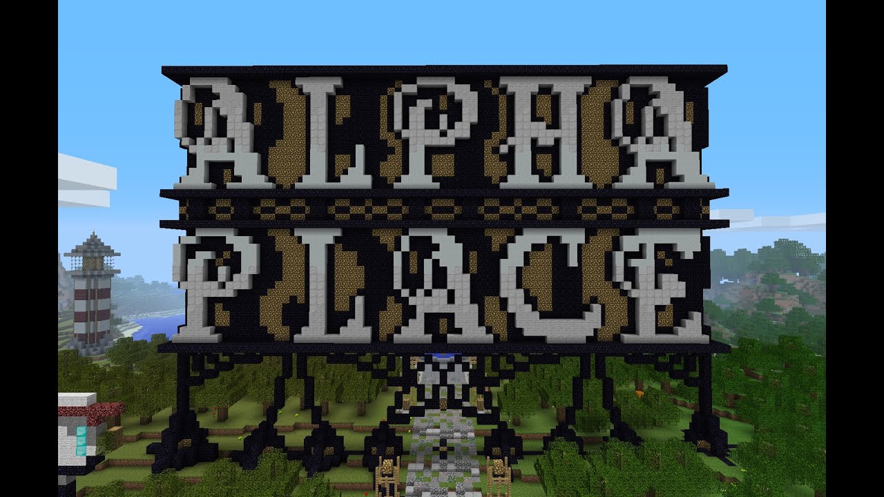 AlphaPlace [] Early Footage of the spawn - YouTube