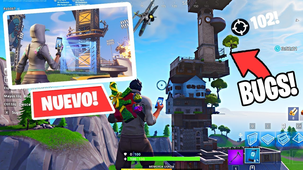 PROBANDO EL NUEVO MODO DE JUEGO DE FORTNITE | Fortnite Modo Creativo ...