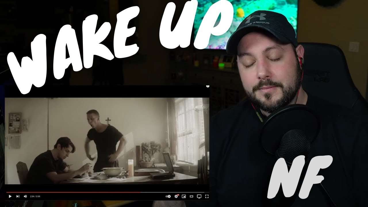 NF - Wake Up Reaction - Wait Nate can sing?!? - YouTube