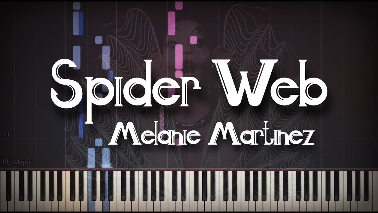 Spider Web - Melanie Martinez (Piano Solo Tutorial) - YouTube