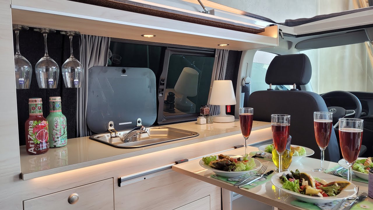 CAMPER AUSBAU VON CULTMOBIL VW T6.1 -full van build- ROOMTOUR - YouTube