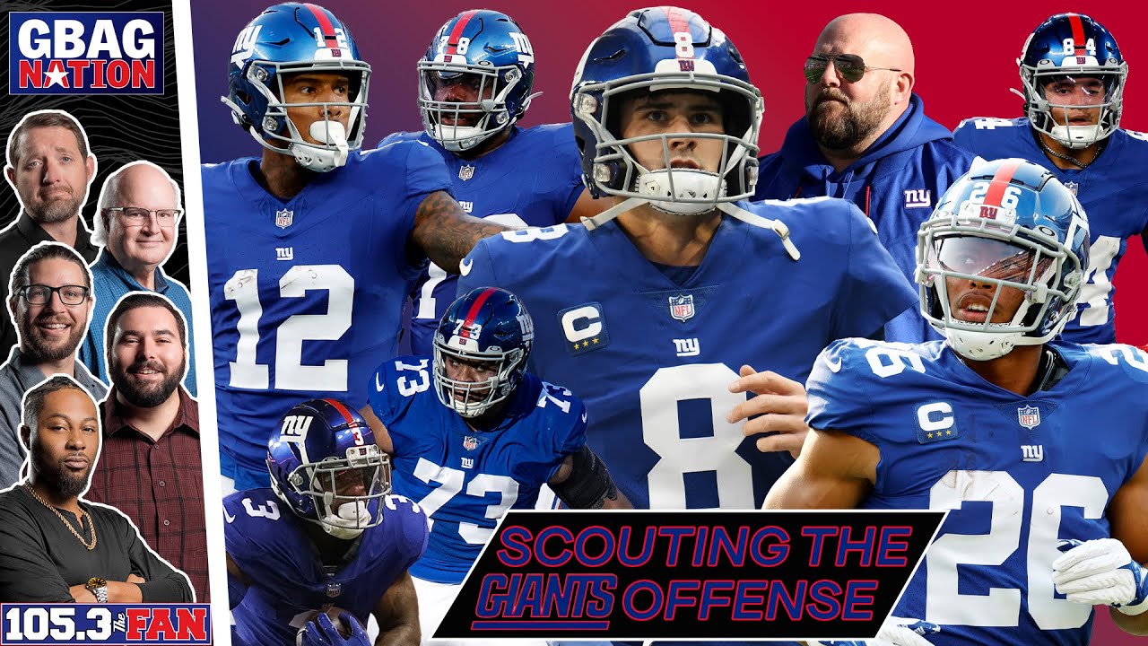 Broaddus Scouts The New York Giants' Offense | GBag Nation - YouTube
