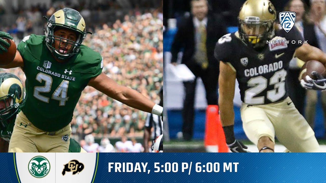 Colorado State-Colorado football game preview - YouTube