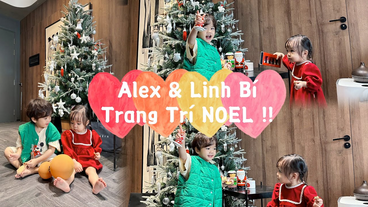 Alex & Linh Bí Trang Trí Noel !! |Alex_VHM | #Shorts - YouTube