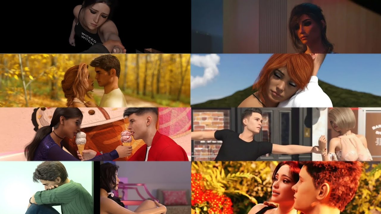 Most Famous Visual Novels Of All Time in one Frame. - YouTube