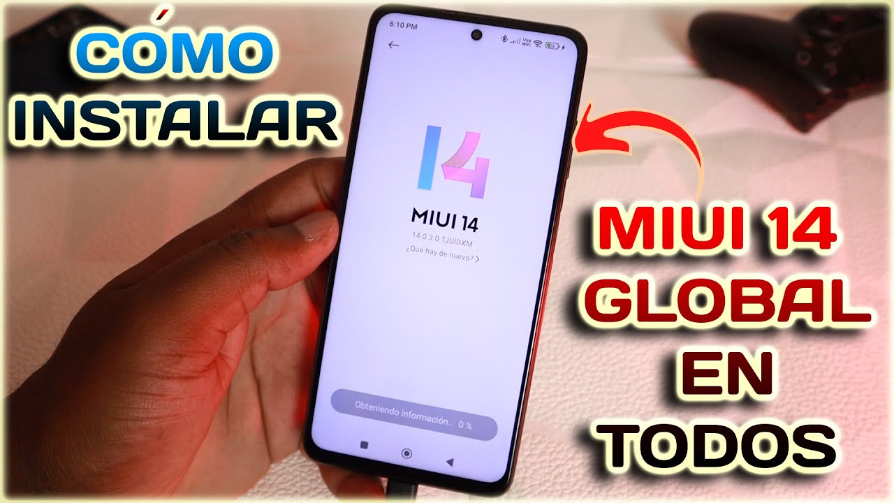 Como Instalar MIUI 14 Global En Cualquier Xiaomi,Redmi,Poco | Sin Perder datos - YouTube