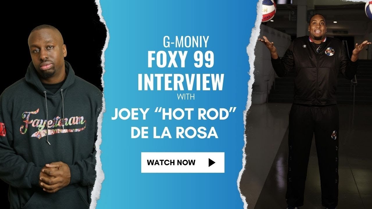G-Moniy interviews Harlem GlobeTrotter Joey 'Hot Rod' De La Rosa - YouTube