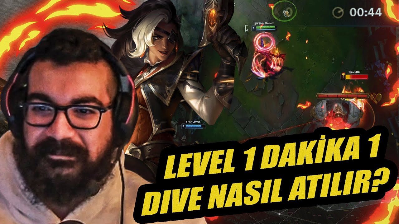 DAKİKA 1 LEVEL 1 DIVE NASIL ATILIR? (holy dive) | HolyPhoenix - YouTube