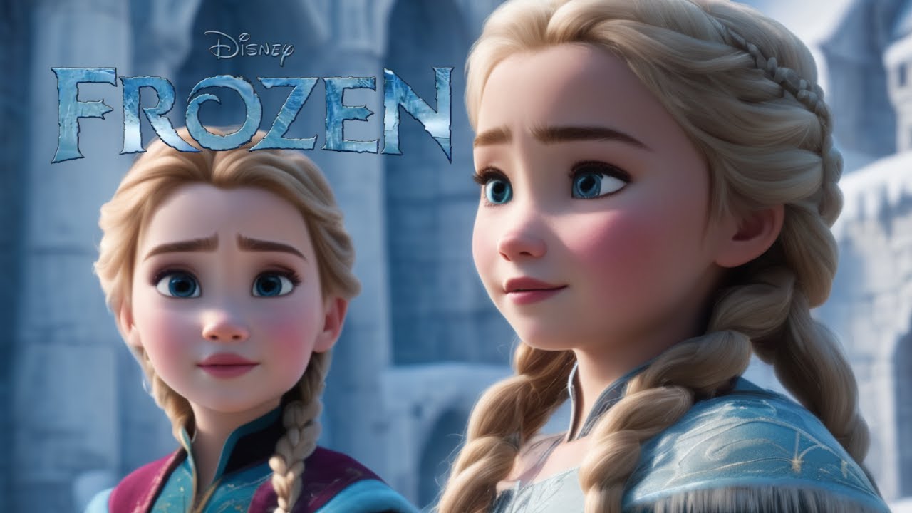 Elsa and Anna Cartoon - Story of Two Sisters - Kids Animated Movie ...