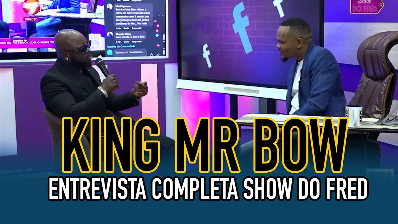 MR BOW ENTREVISTA COMPLETA NO SHOW DO FRED - YouTube