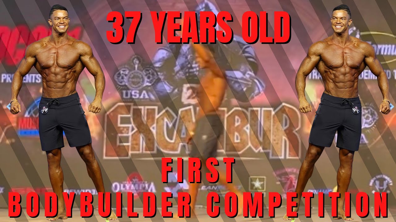 Show Day | First Bodybuilder Competition at 37 years old ! - YouTube
