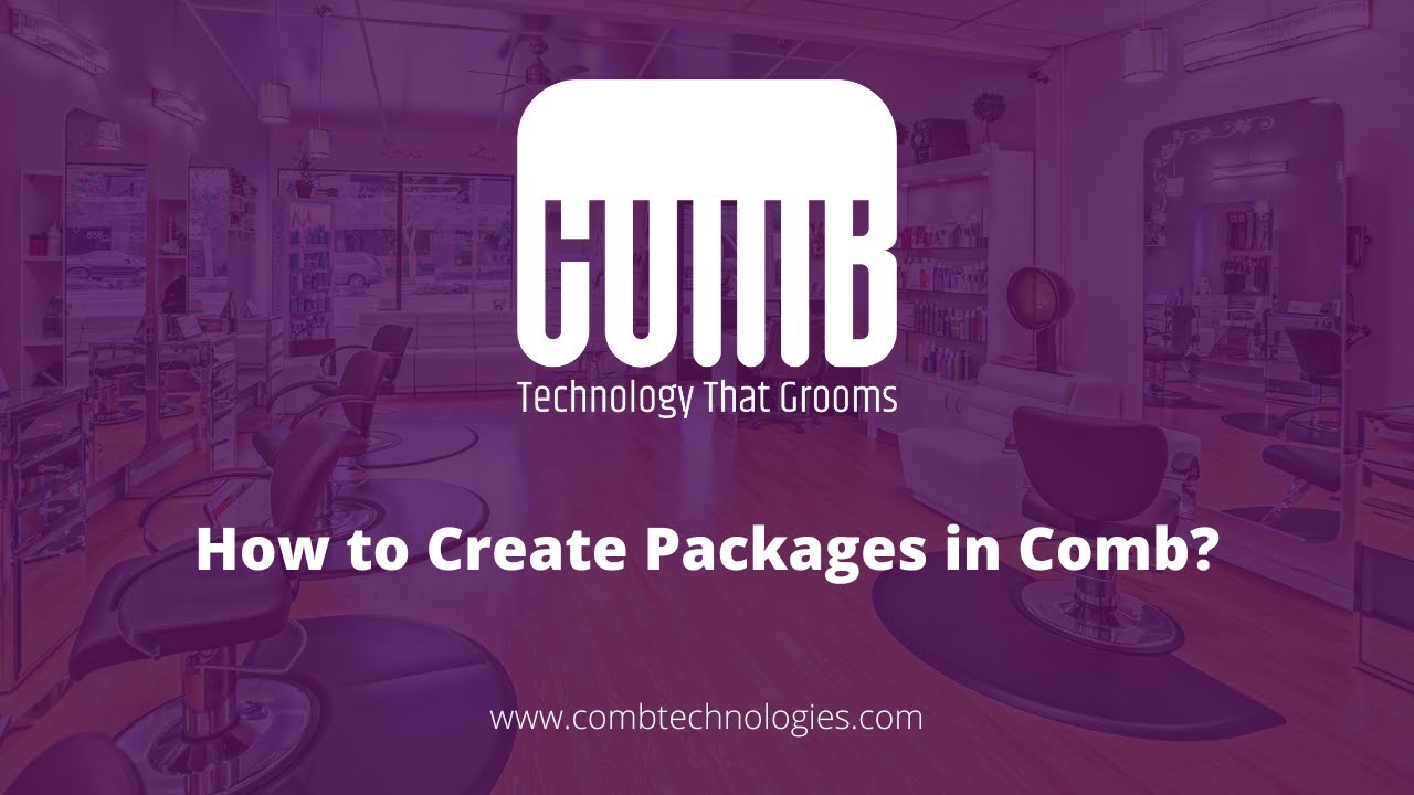 How to add Packages in Comb Software? - YouTube