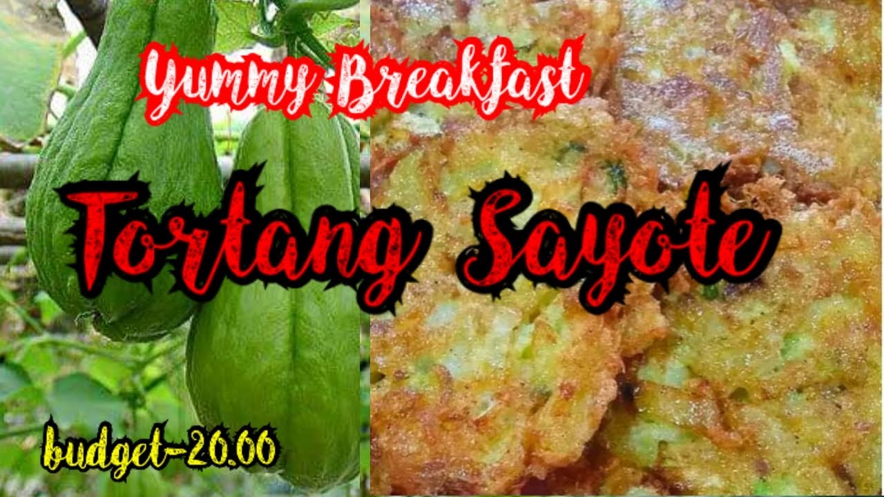 Yummy breakfast| Murang Ulam| Tortang Sayote | Ritchelle Besnar # ...