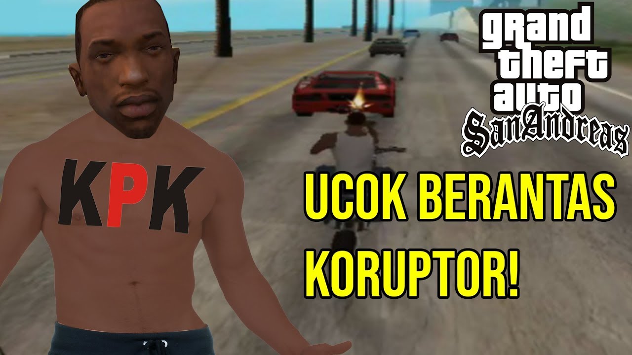 UCOK JADI KPK - GTA lucu Indonesia - YouTube