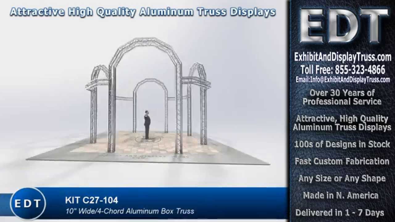 Kit C27-104 Modern Truss Trade Show Structure with Arches for Company ...