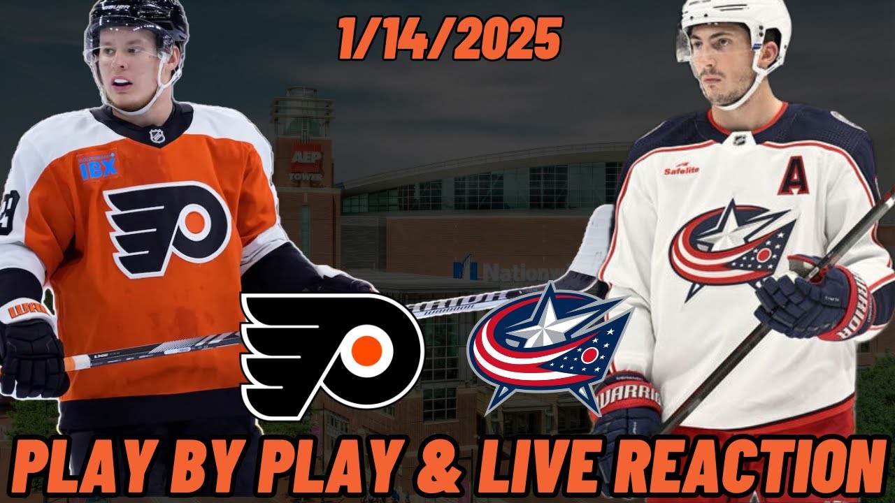 Columbus Blue Jackets vs Philadelphia Flyers Live Reaction | NHL | 1/14 ...