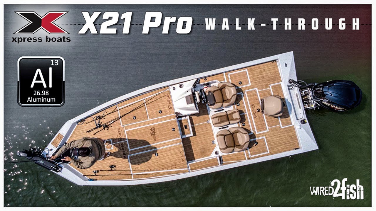 2022 Xpress Boats X21 Pro Fishing Boat Walkthrough - YouTube