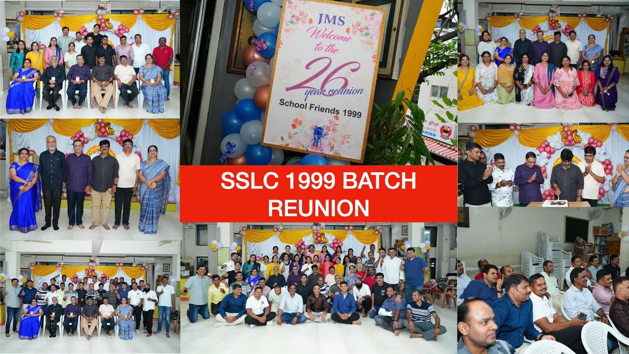 SSLC BATCH 1999 REUNION - YouTube