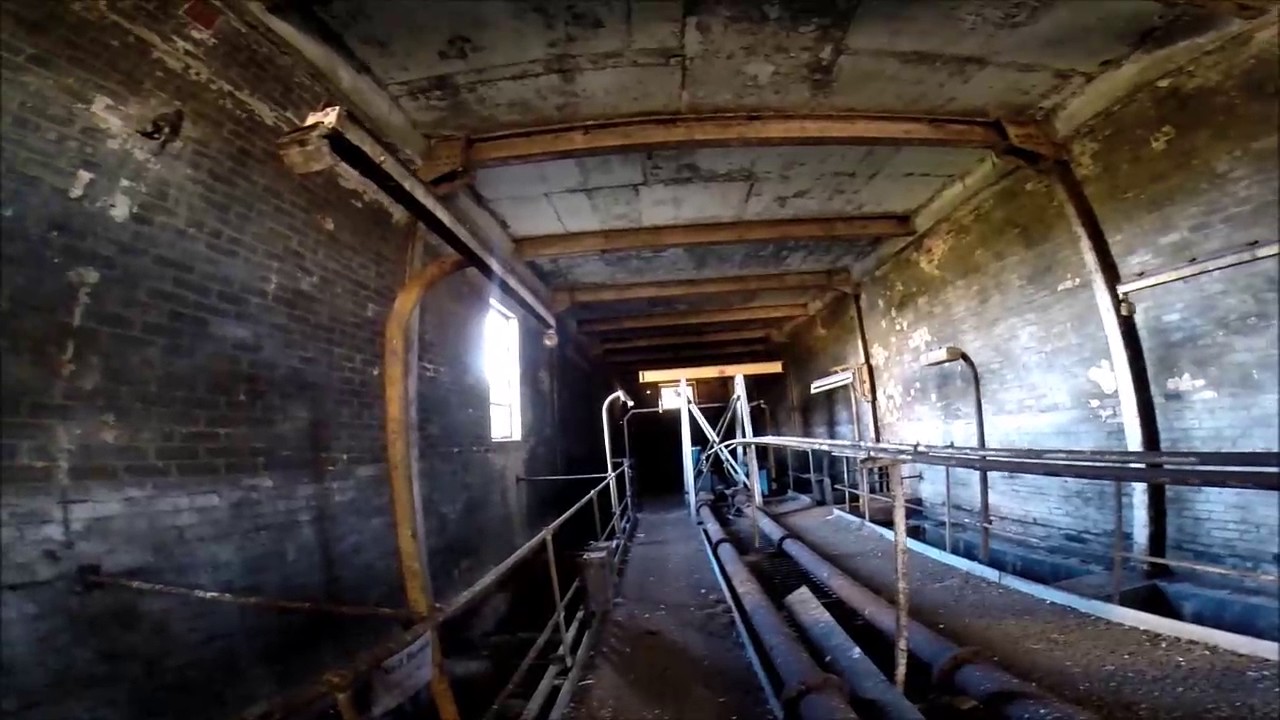 Abandoned ICI Nobel Power Station Ardeer Stevenston Ayrshire Scotland ...