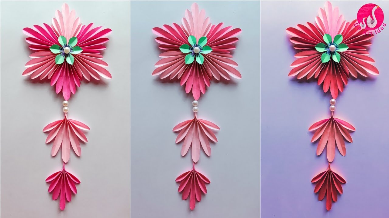 Amazing Wall Hanging || Paper Craft || Handmade Paper Wall Hanging ...