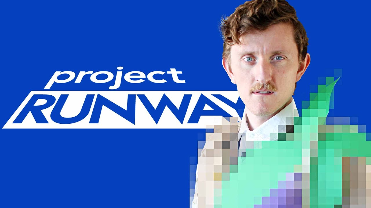 I Did a Project Runway Unconventional Materials Challenge - YouTube