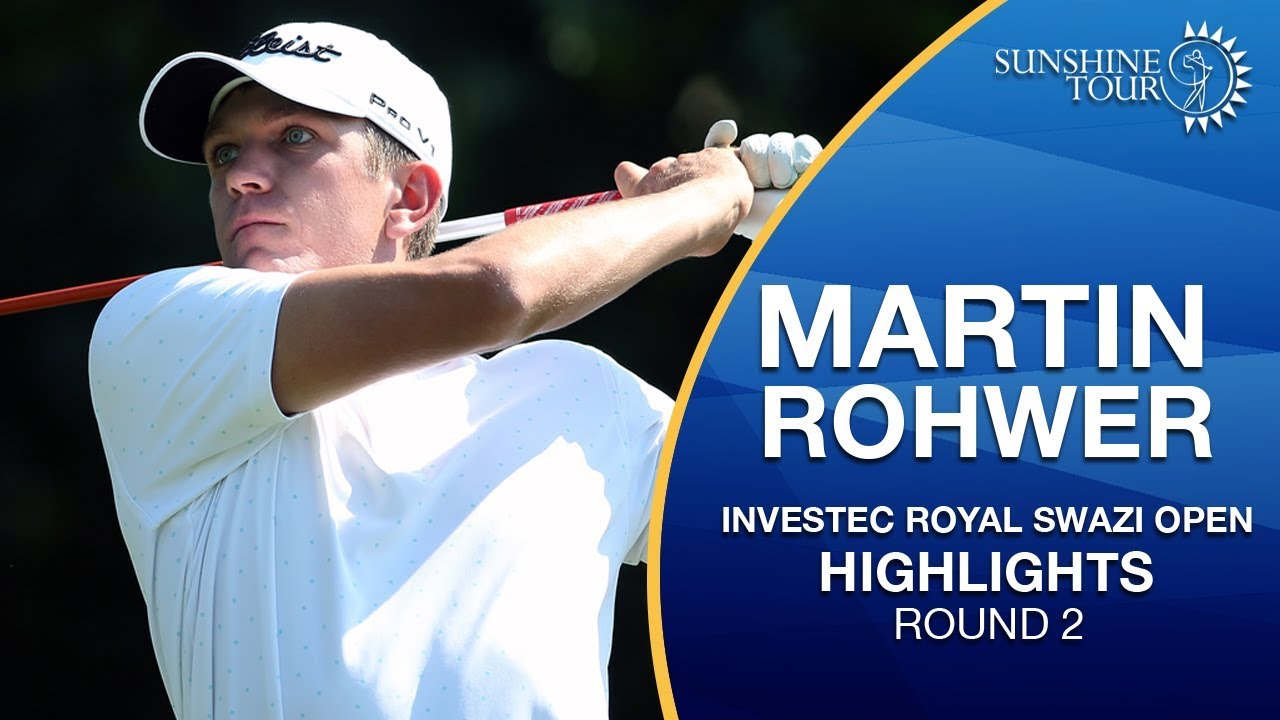 Martin Rohwer leads at the halfway stage - YouTube