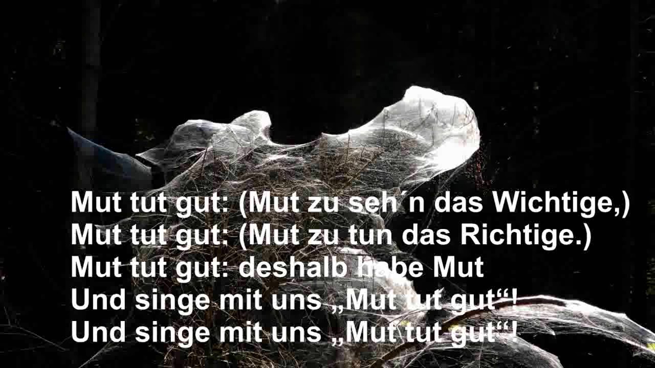 Mut tut gut - YouTube