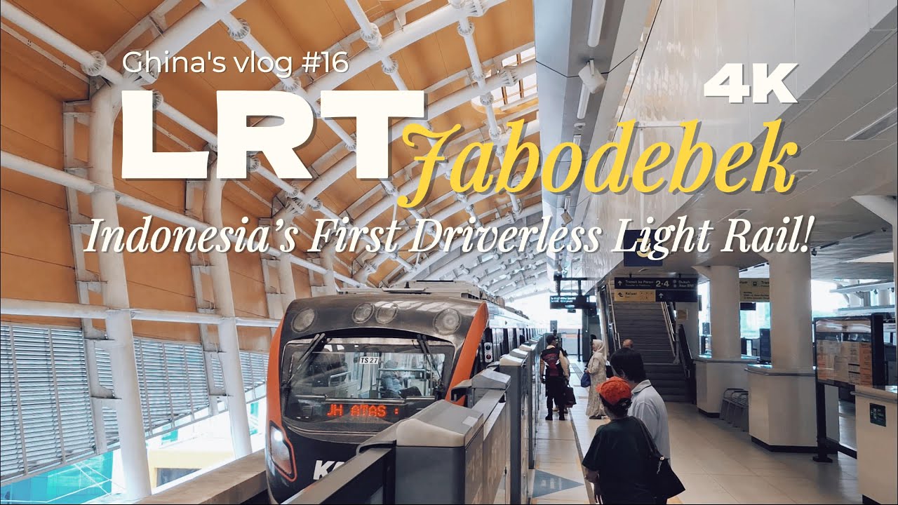 4K | Smart Urban Transit: LRT Jabodebek and Its Role in Reducing ...