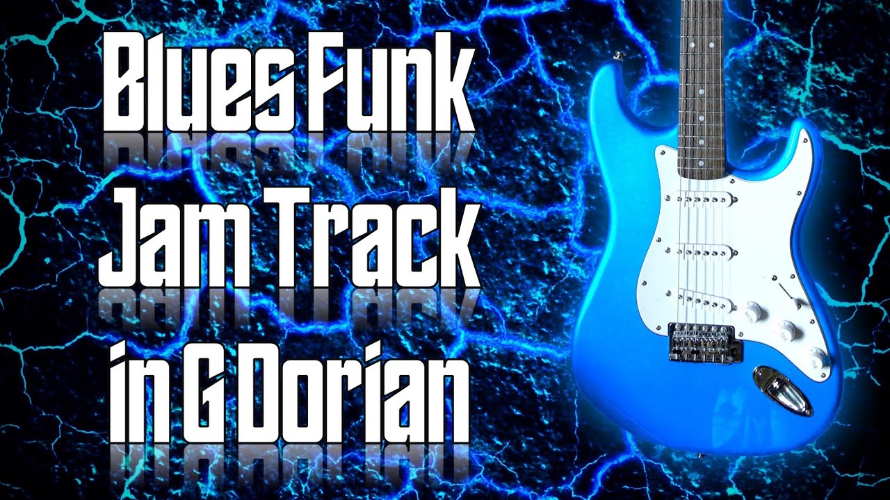 Blues Funk Jam Track in G Dorian 🎸 Guitar Backing Track - YouTube